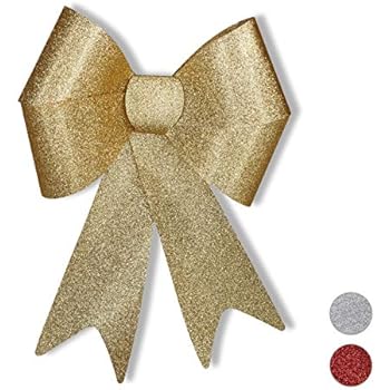 Amazon.de: Dekoschleife Geschenkschleife Festschleife Rot Bordeaux ...