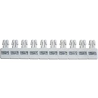 GoSecure Numbered Arrow Seal White Pk4x250 ARROW250NO_WHS : Amazon.co ...