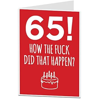 Husband 65th Happy Birthday Card - Lots of Love to The Best Husband in ...