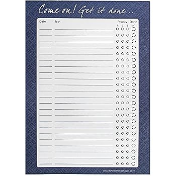 Pukka Pad, Things To Do Today Pad 152x280mm: Amazon.co.uk: Office Products