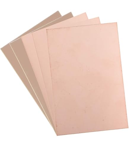 Pcb Board SOURCING MAP PCB Copper Clad Board Laminate 200mm X 100mm X 1 ...