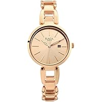 Titan Raga Showstopper Quartz Analog Rose Gold Dial Rose Gold Metal ...
