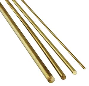 BRASS ROD, SOLID, 3/32" X 12" KS8163 By K&S: Amazon.co.uk: Electronics