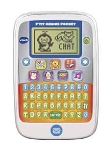 Vtech - 132305 - Jeu Electronique - Petit Genius Pocket: Amazon.fr ...
