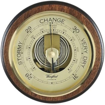 Wall Barometer Traditional Wooden Plaque Barometer made by Woodford ...