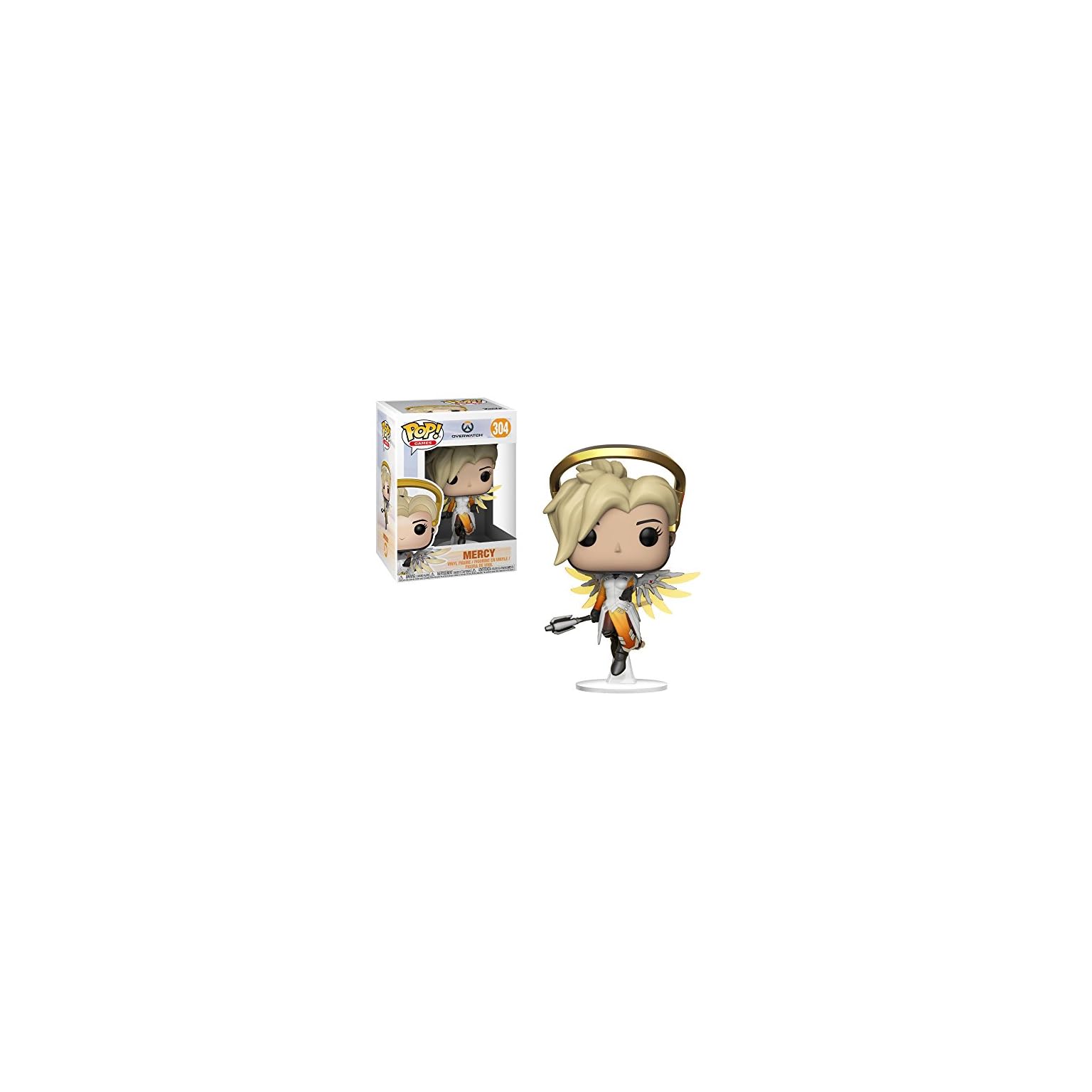 Funko POP Vinyl Pop! Games: Overwatch- Mercy Vinyl Figure