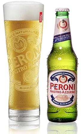 Peroni Pint Glass and Bottle Gift Set (1 x Glass and 1 x 330 Millilitre ...