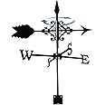 Metal Weather Vane Wind Direction Indicators with Arrow Ornament for ...