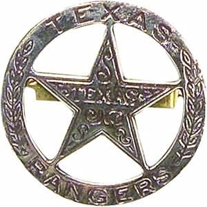 Texas Rangers Circle Star Cut Out Badge: Amazon.co.uk: Kitchen & Home