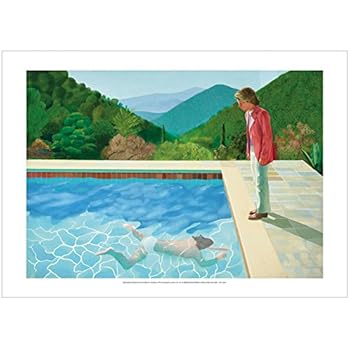 David Hockney Portrait Of An Artist Pool With Two Figures (Poster ...
