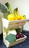 3 tier vegetable rack wall mountable: Amazon.co.uk: Kitchen & Home