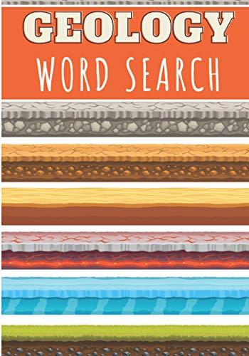 Geology Word Search: 40 puzzles | Challenging Puzzle Book for Adults ...