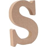 Wooden MDF Letter G - Size 8cm Tall - Free Standing Wooden Letters for ...
