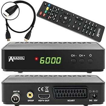 Anadol HD 202c + digitaler Full HD Kabel Receiver: Amazon.de: Elektronik