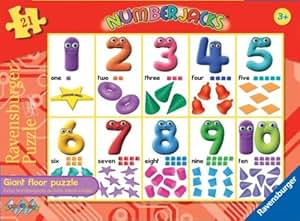 Numberjacks Giant Floor Puzzle: Amazon.co.uk: Toys & Games