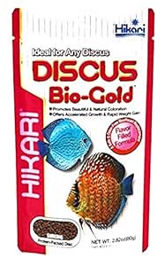 Buy Hikari Tropical Discus Bio-Gold Aquarium Fish Food, 80 g Online at ...