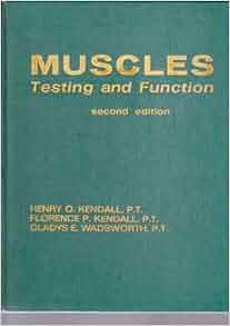 Muscles, Testing and Function: Amazon.co.uk: F.P. Kendall, E.K ...