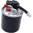 1 PC SHLPDFM BLack Fuel Filter Fits for Mercedes C220 08-16 (with ...