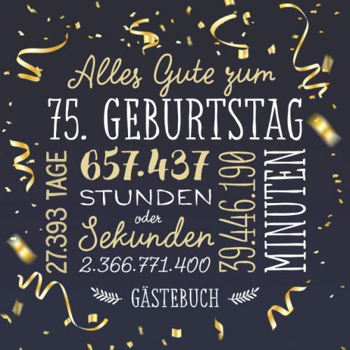 Alles Gute Zum 75 Geburtstag