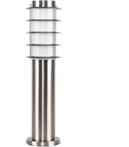 Stainless Steel Post Lights Ludeco Sten 6 Light Kit