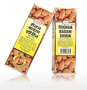 Buy Hamdard Roghan Badam Shirin Sweet Almond Oil, Yello, 100 ml ...