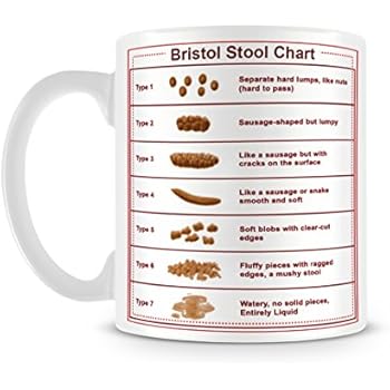 Bristol Stool Chart Health Care Nurse Funny Poo Gift Mug: Amazon.co.uk ...
