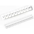 Terminal Marker Strip,10 Pcs Terminal Blocks Labels Tags Markers Bar ...
