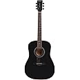 Kadence A281BK Professional Acoustic Rosewood Guitar (Black) : Amazon.in: Musical Instruments