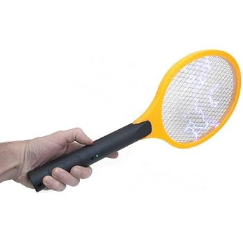 Electric fly swatter, electric fly killer, bug zapper.: Amazon.co.uk ...