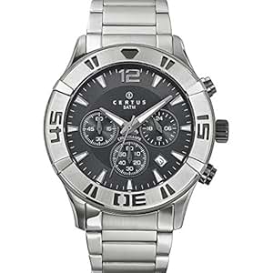 Certus Paris Men's 613299 Chronograph Stainless Steel Date Watch ...