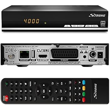Strong SRT 7007 Digital HD Free-To-Air Satellite Receiver - Black ...