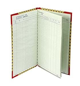 Ayaan Attendance Register Book for School-Offices for Keeping Record of ...