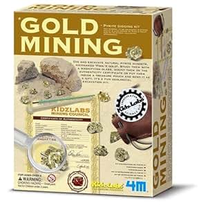 4M Kids Lab Gold Mining Kit: Amazon.co.uk: Toys & Games