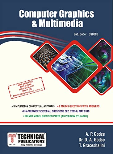 Buy Computer Graphics & Multimedia for Anna University R17 CBCS (VI- IT ...