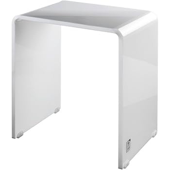 Decor Walther 0506850 DW 80 Badhocker Acryl, weiß: Amazon.de: Küche ...