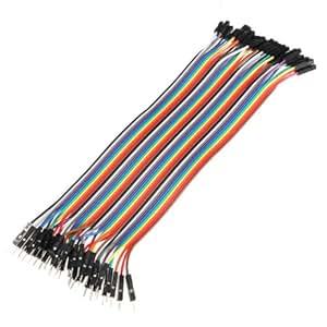 40pcs 20cm Stecker auf Buchse Jumper-Kabel für Arduino: Amazon.de: Auto