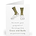 Crocs and Socks Birthday Card – Celebrate with Humorous Comfort and ...