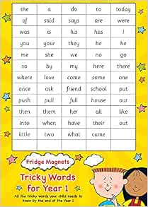 Tricky Words for children ages 5-6: All the tricky words your child ...
