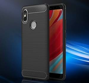 Bracevor Brushed TPU Back Cover for Redmi Y2 - Black |: Amazon.in ...