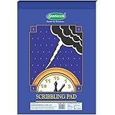 Sundaram Scribbling Pad 1/8-40 Sheets 80 Pages, 14 x 21.5 cm (Pack of ...