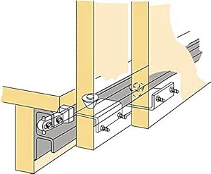 Buy Hettich Metallic STB 12 set for 3 doors for Topline 22 sliding ...