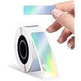 Phomemo D30 Labels - Holographic Silver D30 Thermal Label, Waterproof ...
