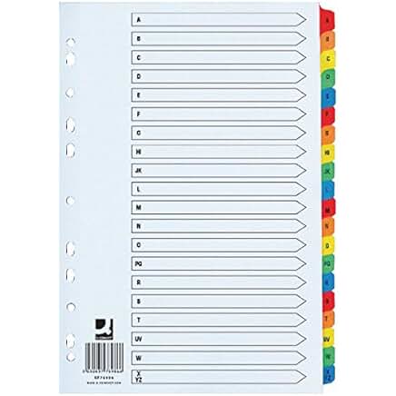 Amazon.co.uk: alphabetical dividers