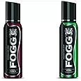 Buy FOGG Deo Combo Pack (PUNCH + RUSH 300ml) Body Spray - For Men (300 ...
