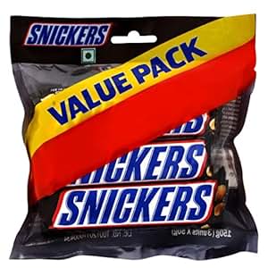 Snickers Chocolate Value Pack x 2 pack - 300 gm: Amazon.in: Grocery ...