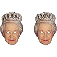 SHATCHI Queen Elizabeth Face Mask Royal Family Event Celebrity Birthday ...