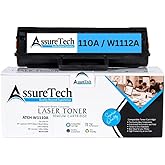 110A / W1112A Black Toner Cartridge Compatible for HP Laser 108, 108a ...