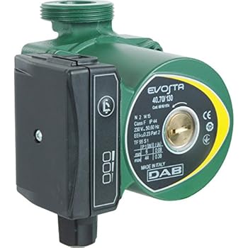 DAB 60161174 Circulating Pump EVOSTA 40-70/130 A Rated, Green/Yellow/Black: Amazon.co.uk: DIY ...