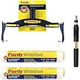 Purdy White Dove 4pce Complete Roller System Kit 12" Rollers Adjustable Frame + Pole : Amazon.co ...