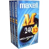 Maxell M240 M Power Blank Tapes: Amazon.co.uk: Electronics & Photo